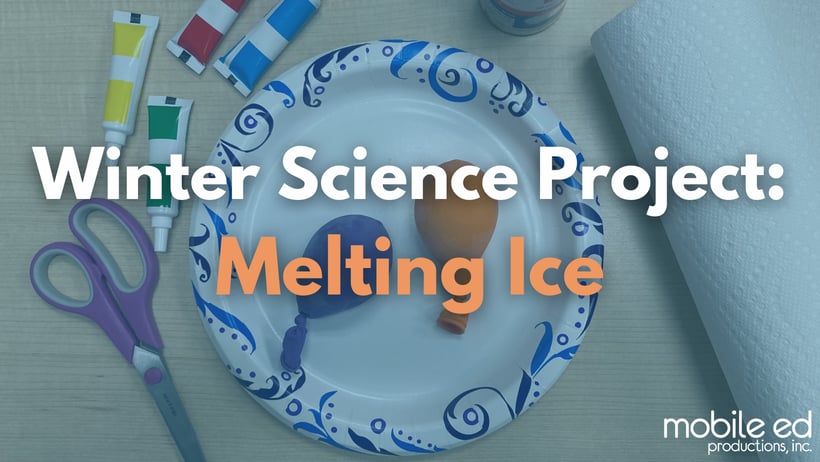 Winter Science Project: Melting Ice