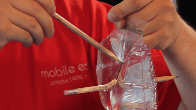 How to Perform Pencil Poke Trick | Fun Science Experiment