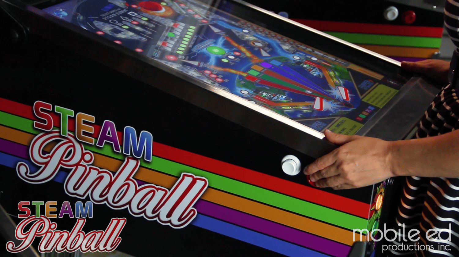 Introducing the World's First Educational Pinball Machine