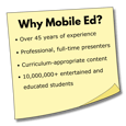 Contact Us for School Assemblies | Mobile Ed Productions