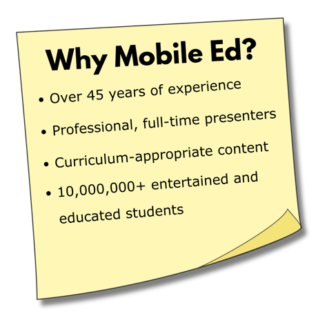 Contact Us for School Assemblies | Mobile Ed Productions