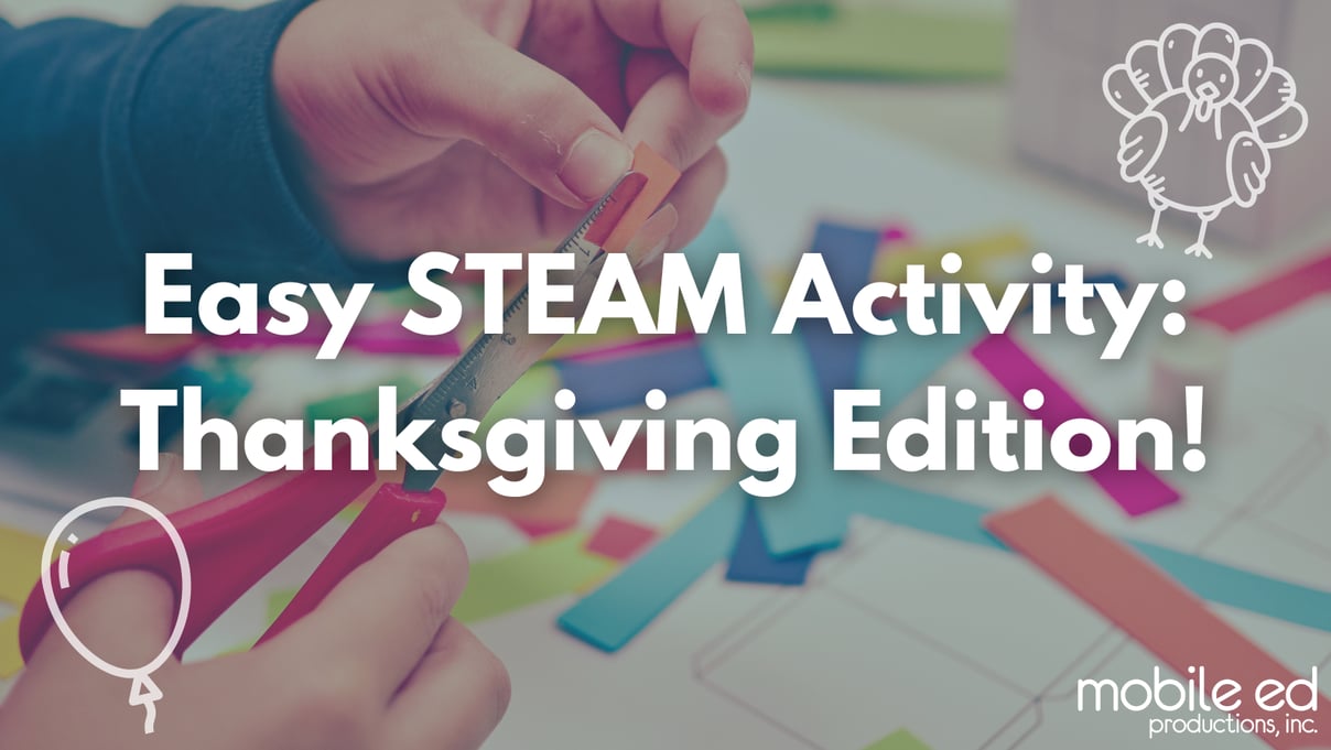 Easy STEAM Activity: Thanksgiving Edition!