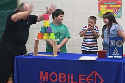 Imathimation School Assembly | Mobile Ed Productions