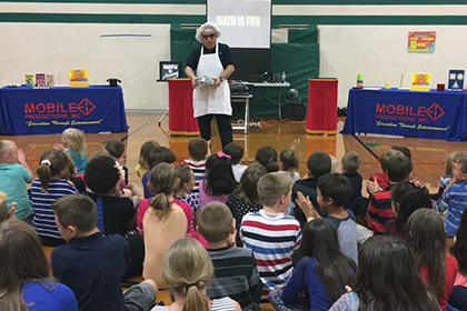 Imathimation School Assembly | Mobile Ed Productions