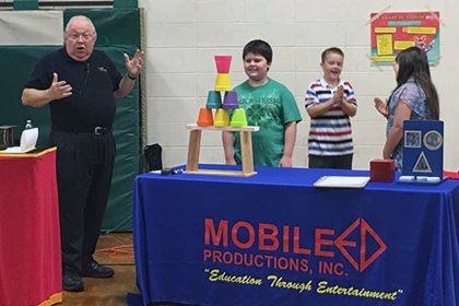 Imathimation School Assembly | Mobile Ed Productions